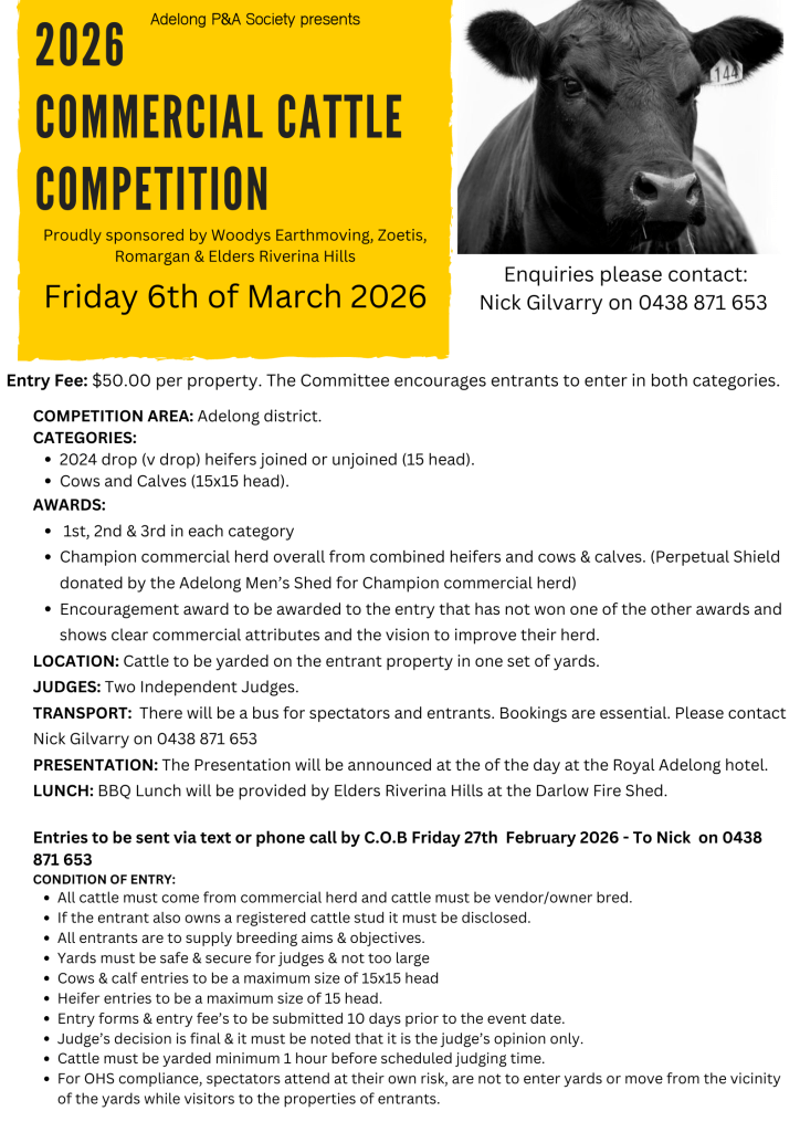 Adelong P&A Society – The Adelong Show